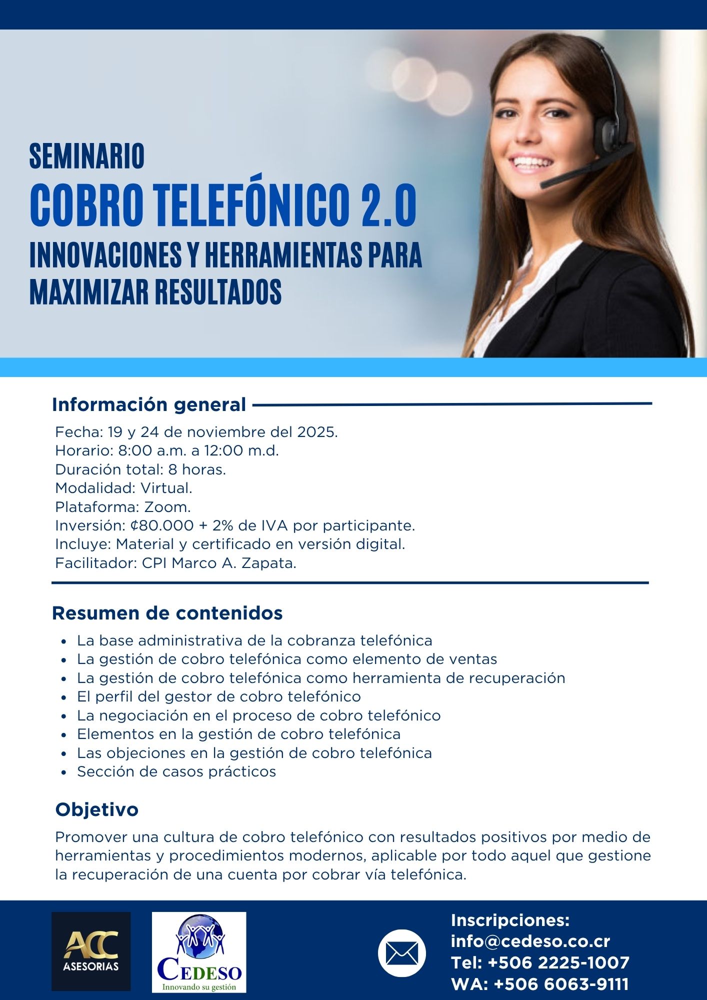 Cedeso - Cobro telefónico 2.0: Innovaciones y herramientas para ...