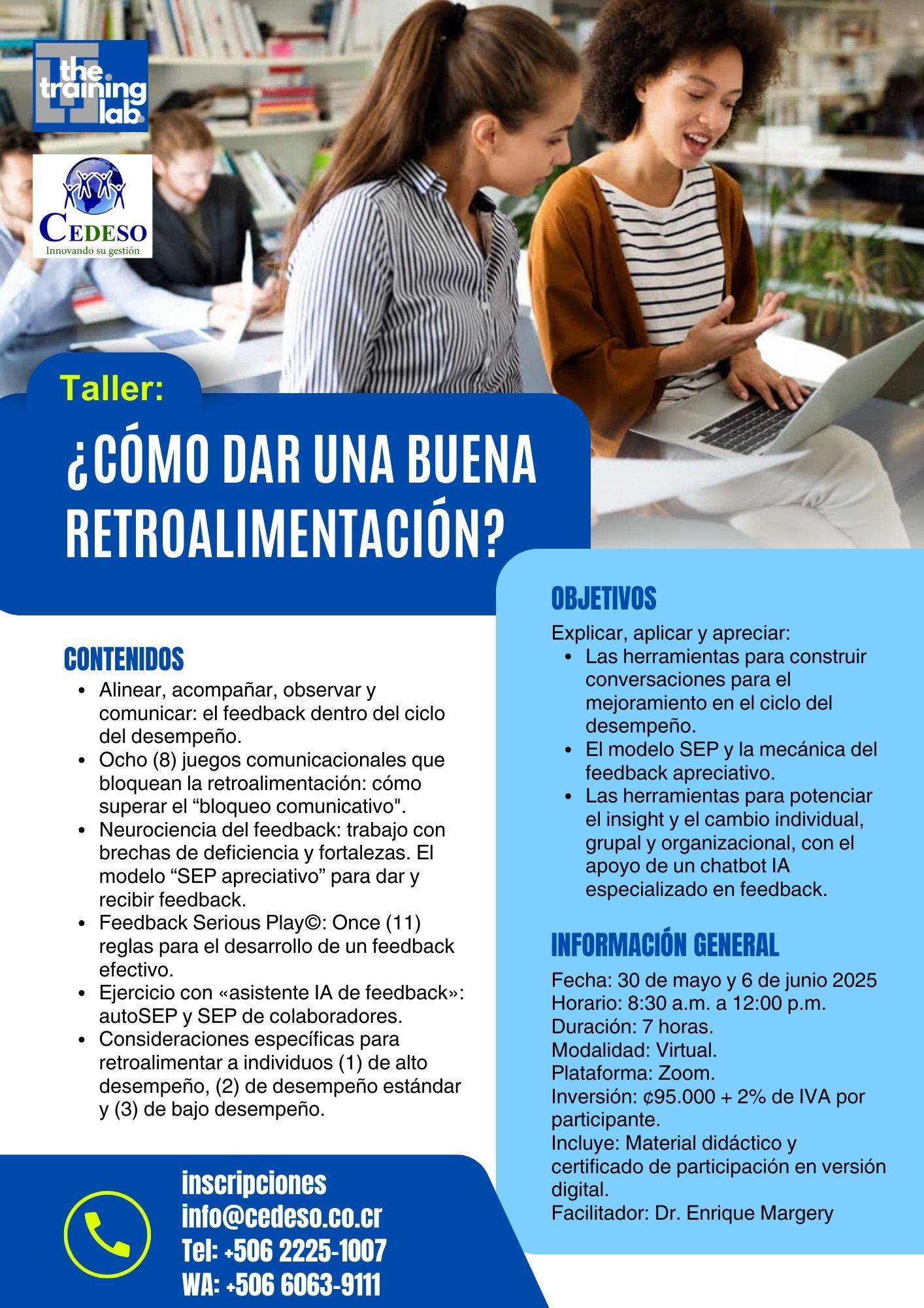 Cedeso - ¿Cómo dar una buena retroalimentación?