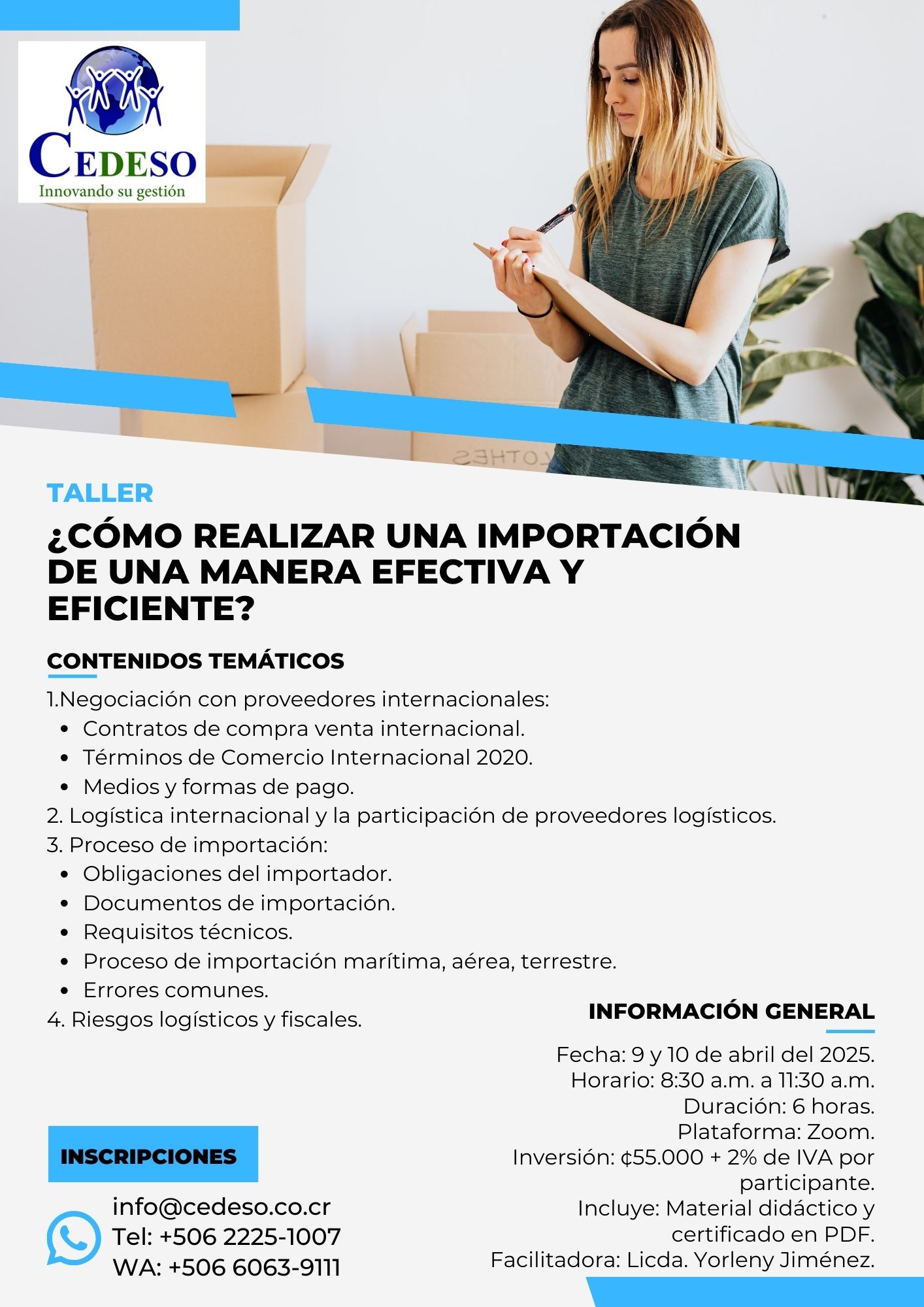 Cedeso - ¿Cómo realizar una importación de una manera efectiva y eficiente?