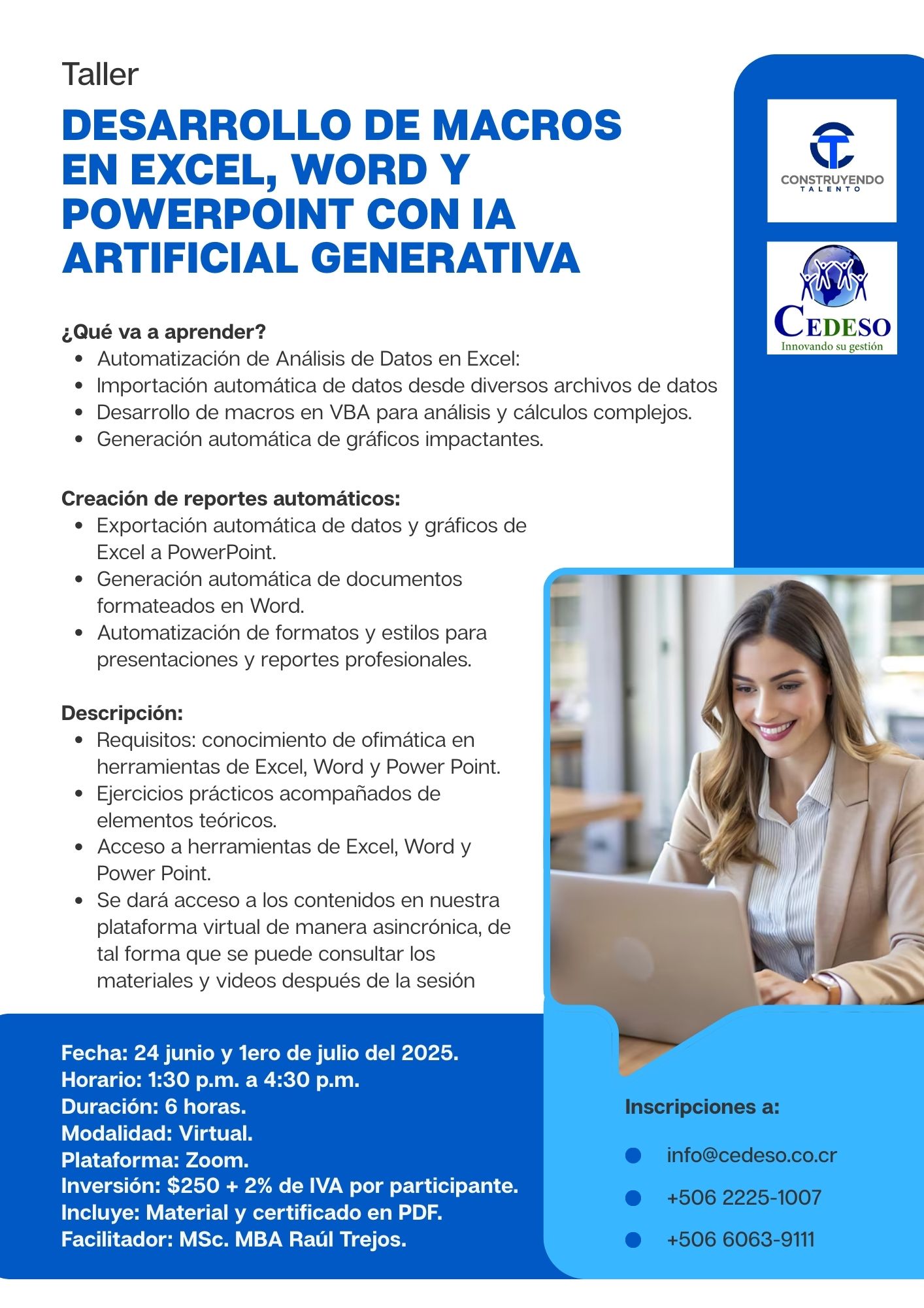 Cedeso - Desarrollo de Macros en Excel, Word y PowerPoint con IA ...
