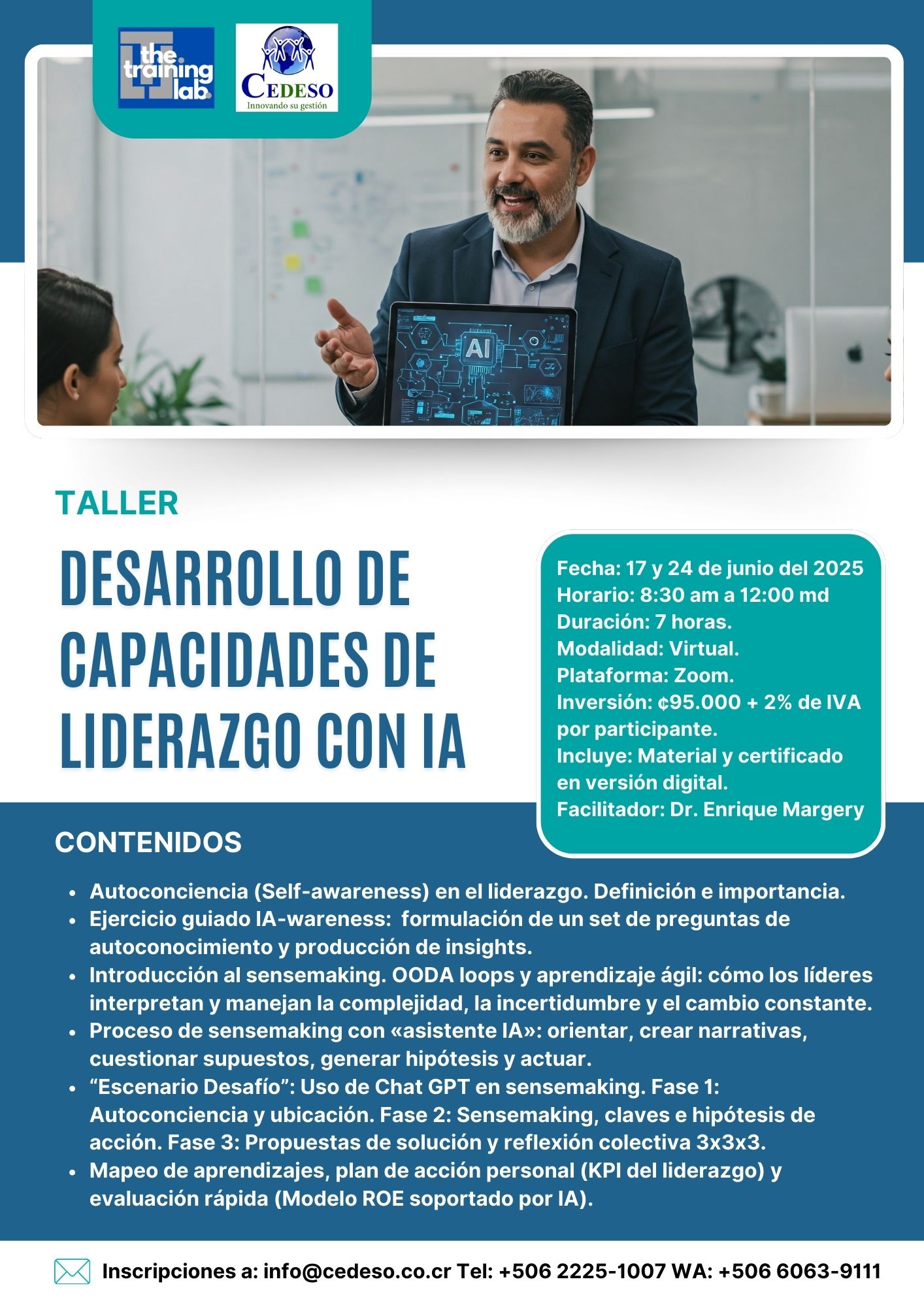Cedeso - Desarrollo de capacidades de liderazgo con IA