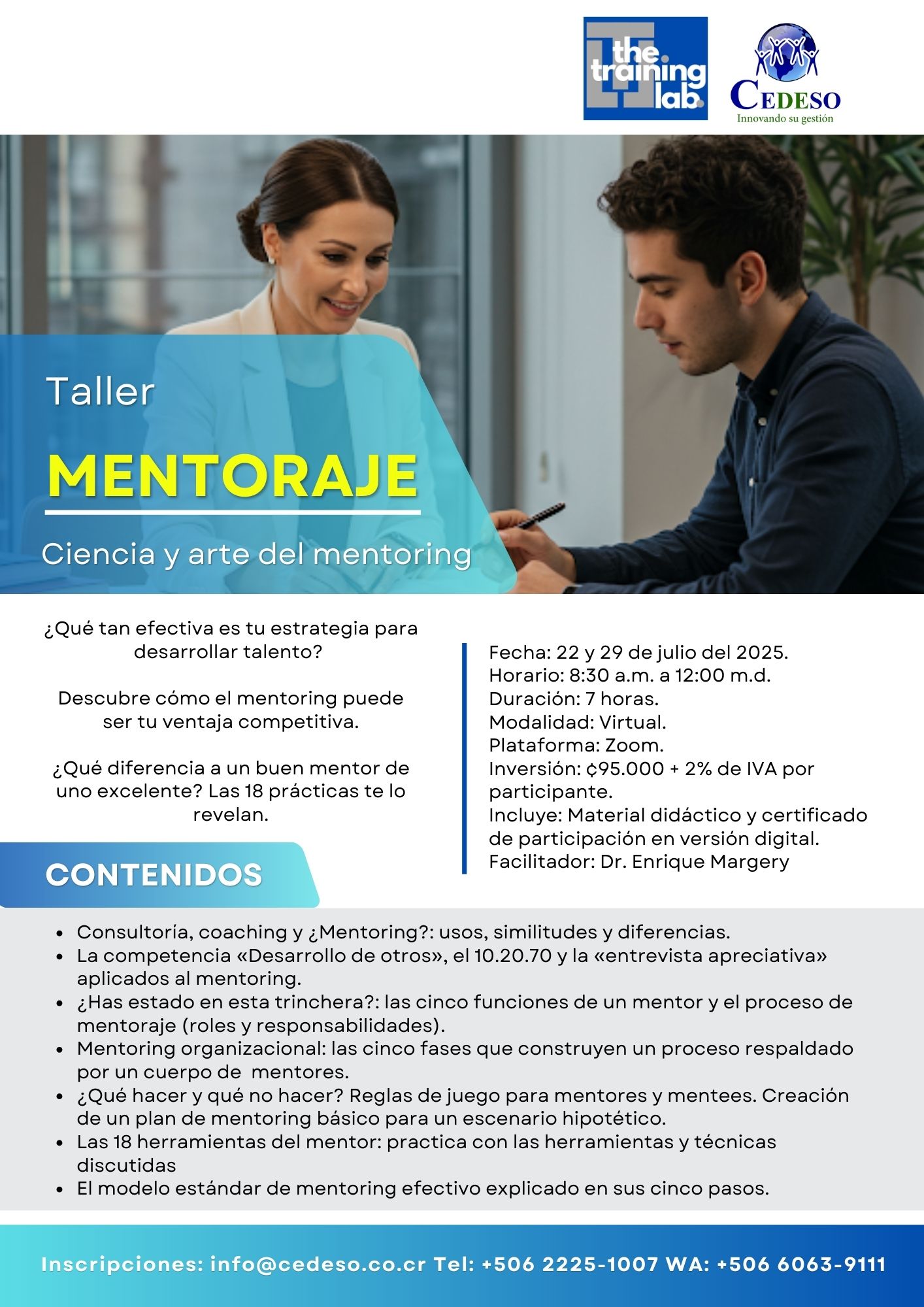 Cedeso - Mentoraje