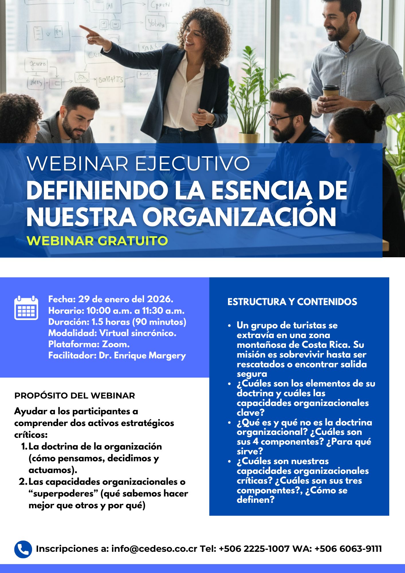 Cedeso - Definiendo la esencia de nuestra organización