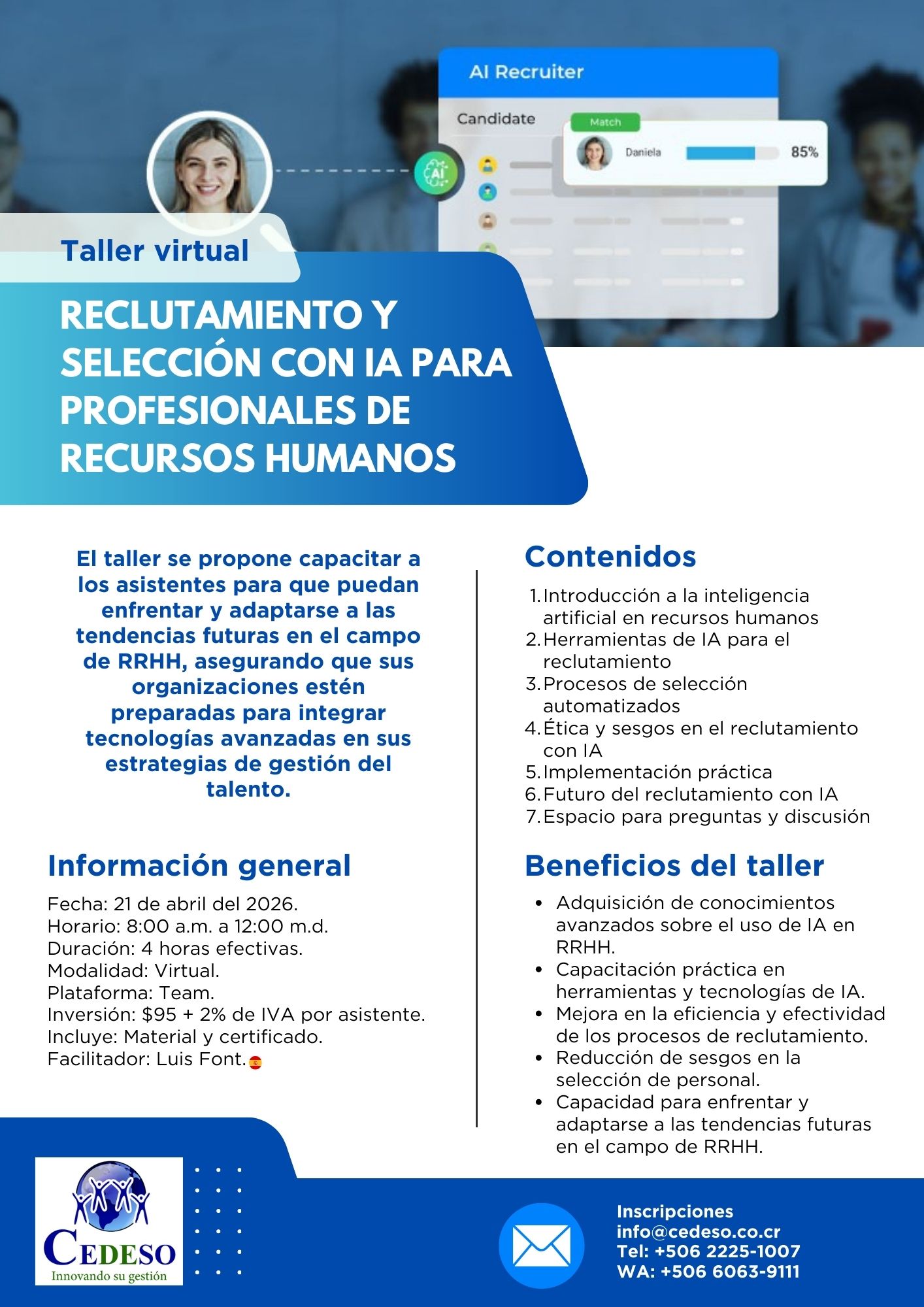 Cedeso - Reclutamiento y selección con IA para profesionales de ...